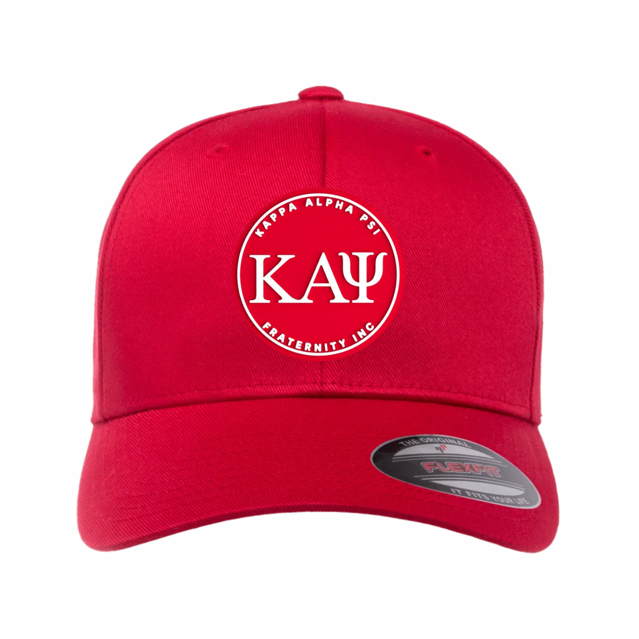 Nupe 360 - ΚΑΨ Red & White - FlexFit Hat – Greek Hat Shop
